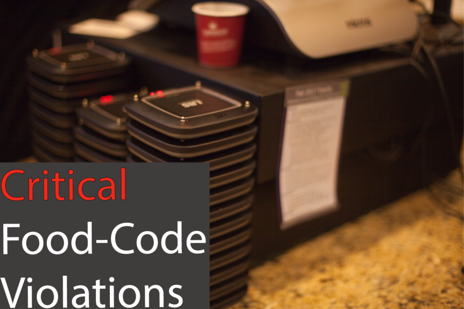 Food code violations found during Aramark inspections | The Chimes